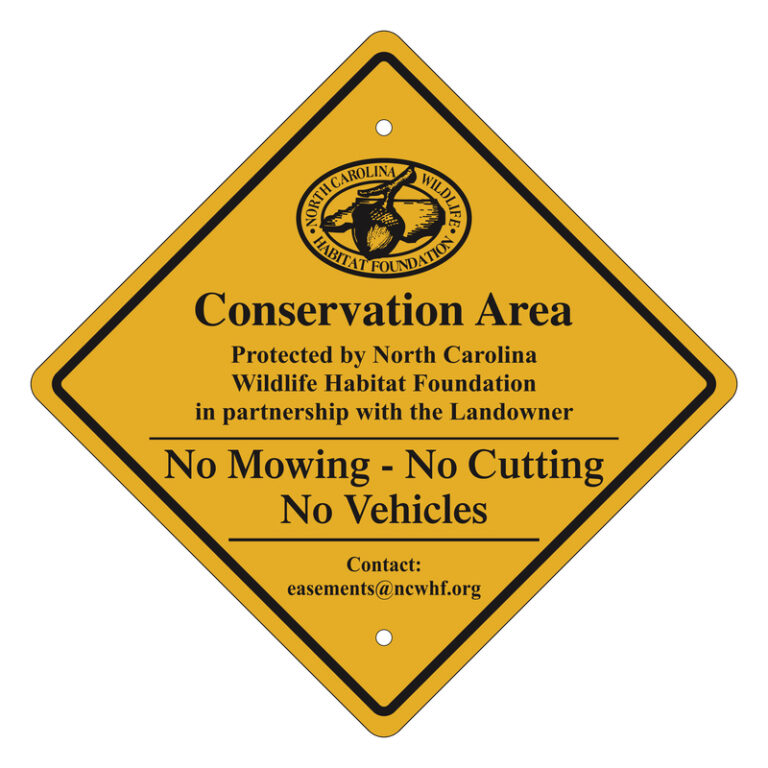 License Tag – North Carolina Wildlife Habitat Foundation